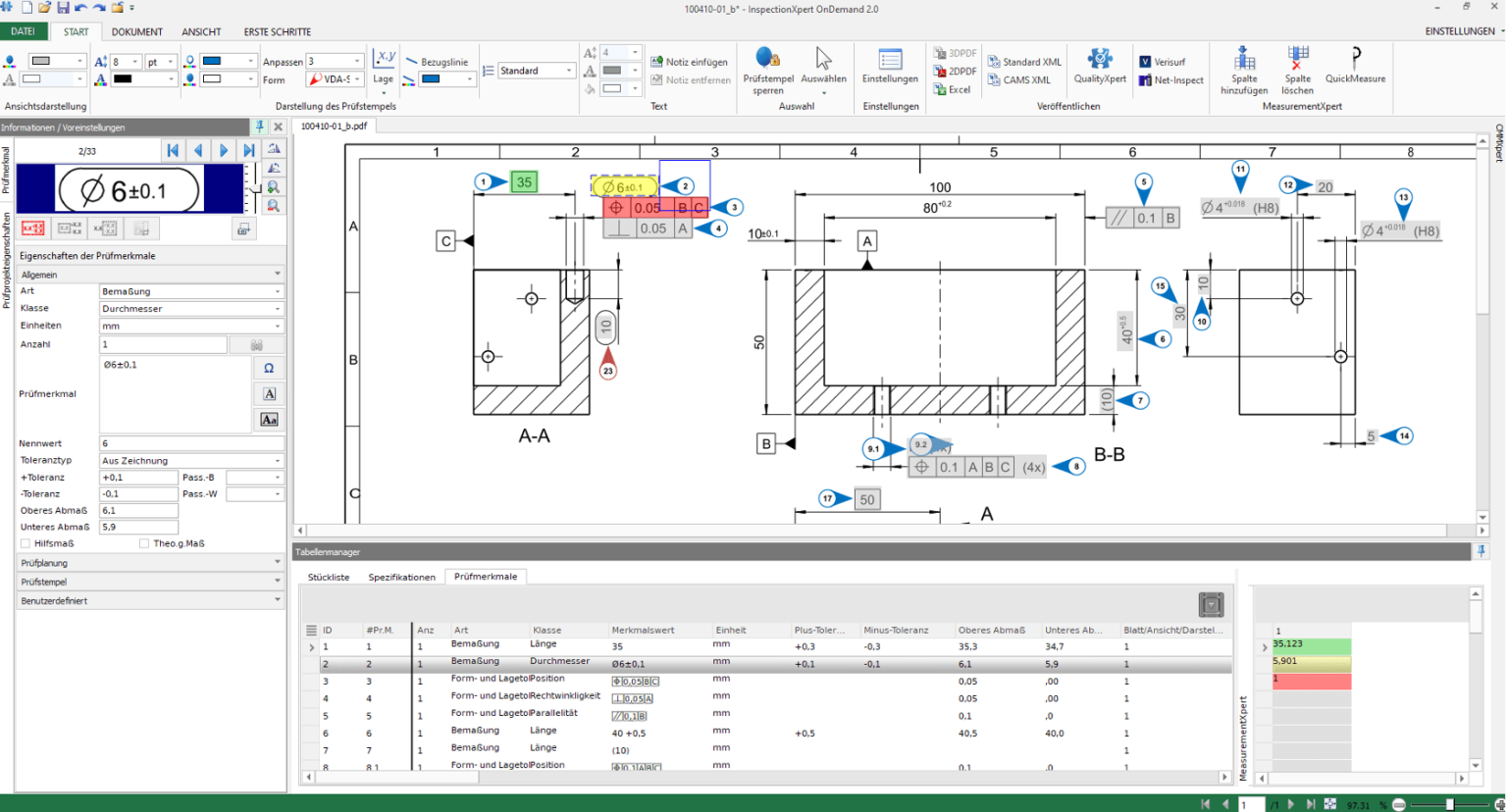 How to create an AS9102 Initial Sample Inspection Report (EMPB ...