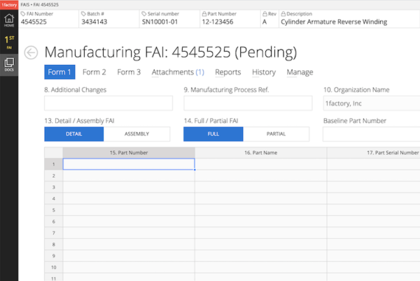 Quality management with 1factory | CAQ + QM software